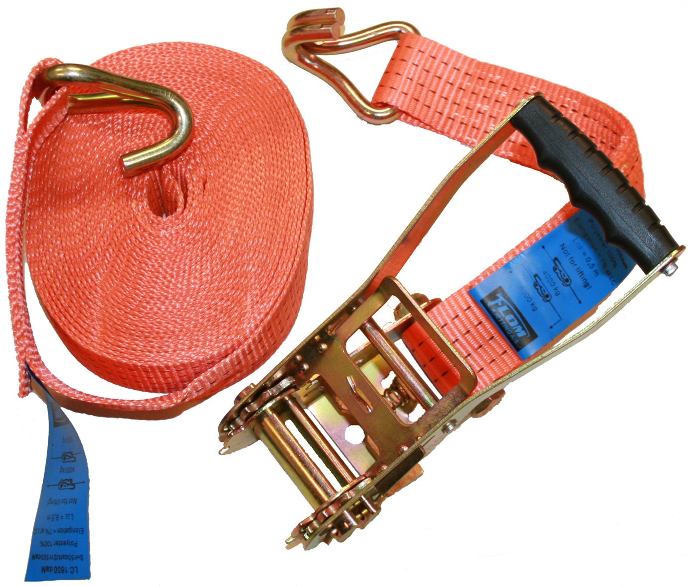 SURRING 4T 50B-2-JD 0,5+9,5 M, DOBBEL KROK - Flom kjetting