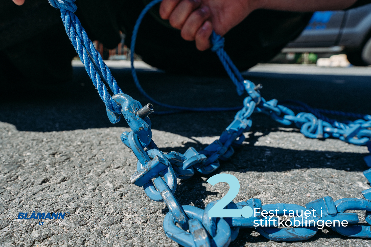 Montering - Flom kjetting